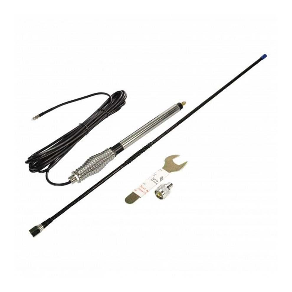 AERPRO 6DBI 477MHZ SILVER ELEVATED FEED UHF ANTENNA – Mr T garage