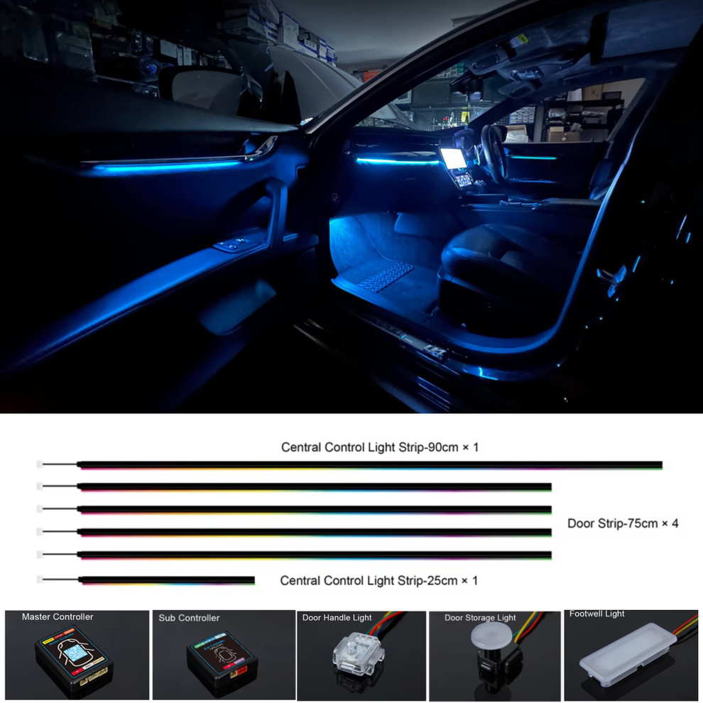 Glowline Ambient LED Light Kit Upgade 18 in 1 – Mr T garage